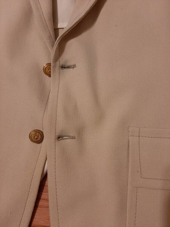 1970s Mens Cricketeer Polyester Trevira Sports Jacket… - Gem