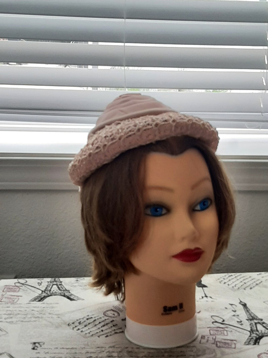 Mid Century Light Pink Small Womens Summer Hat/fasinator/wedding/bridal ...