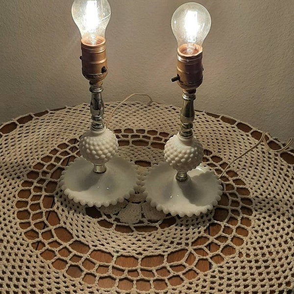 Milkglass Lamp Etsy