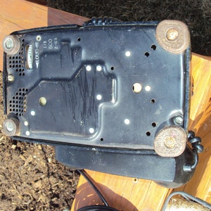 1950s Black Western Electric Bell System Rotary Dial Telephone With ...