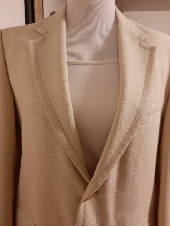 1970s Mens Cricketeer Polyester Trevira Sports Jacket… - Gem
