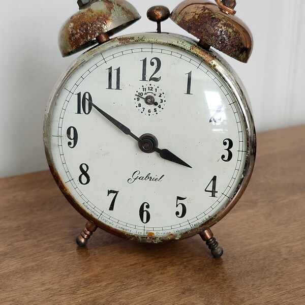 Distressed Clock - Etsy