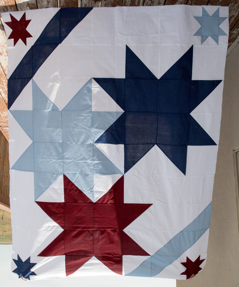 Big Star Country Quilt Pattern Designed by Quiltygirl - Aka Mystery A6 ...