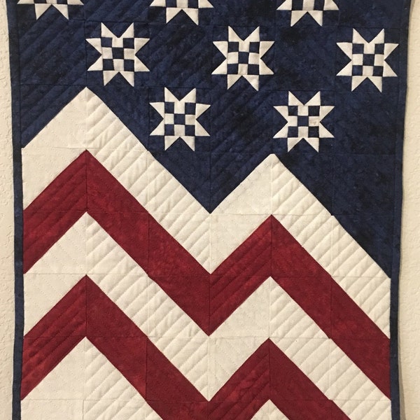 Patriotic Quilt Pattern - Etsy