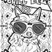 15 Page PDF Rescue Dog Coloring Page Adult Coloring Book My - Etsy