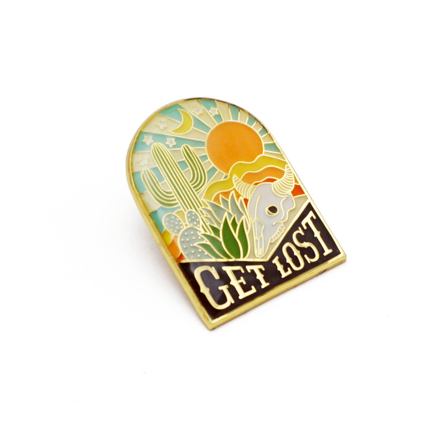Get Lost Enamel Pin | Etsy