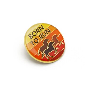 Born to Run Enamel Pin - Etsy