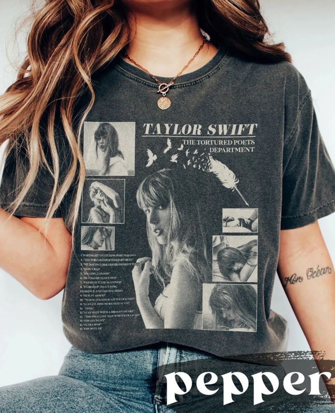 Official TTPD Merch the Tortured Poets Department Comfort Colors Shirt ...