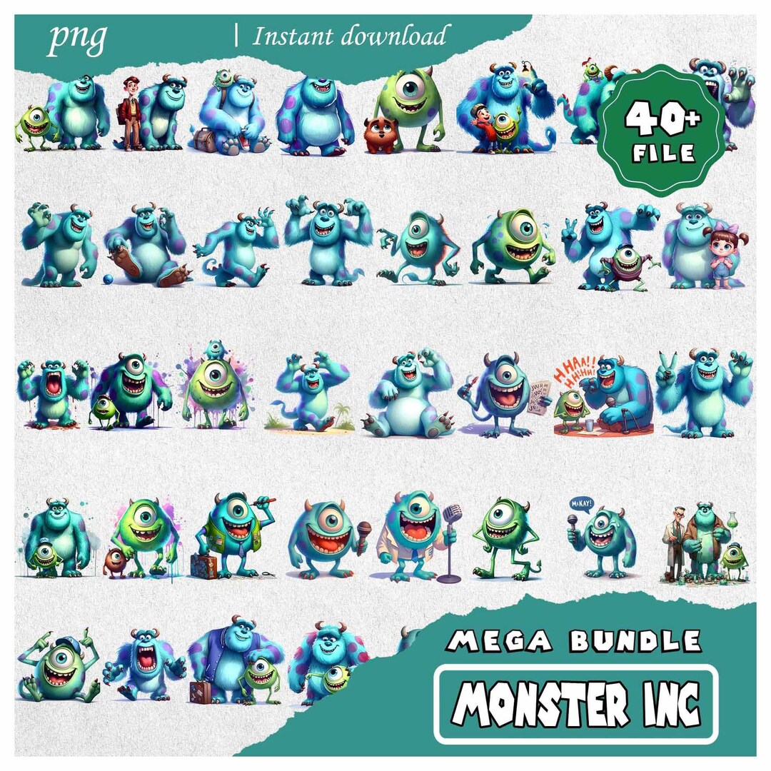Monsters Svg, Characters SVG, Monsters for Cricut, Monsters Head Svg ...