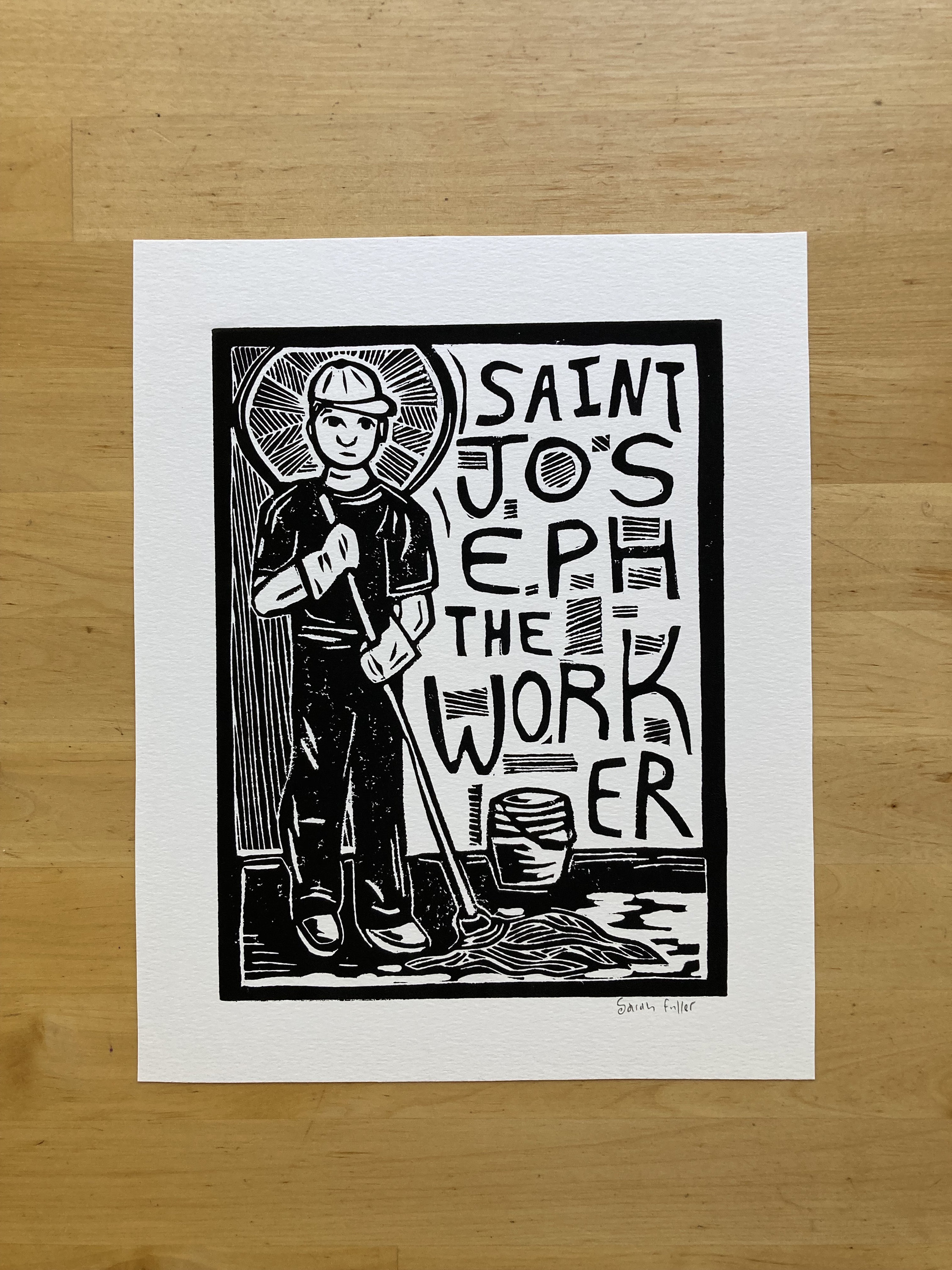 St. Joseph the Worker - Etsy