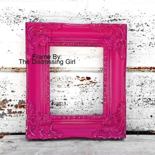 Hot Pink Frame - Etsy