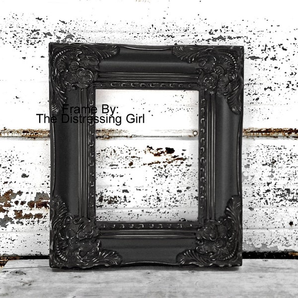 Black Chunky Picture Frame Frame - Etsy