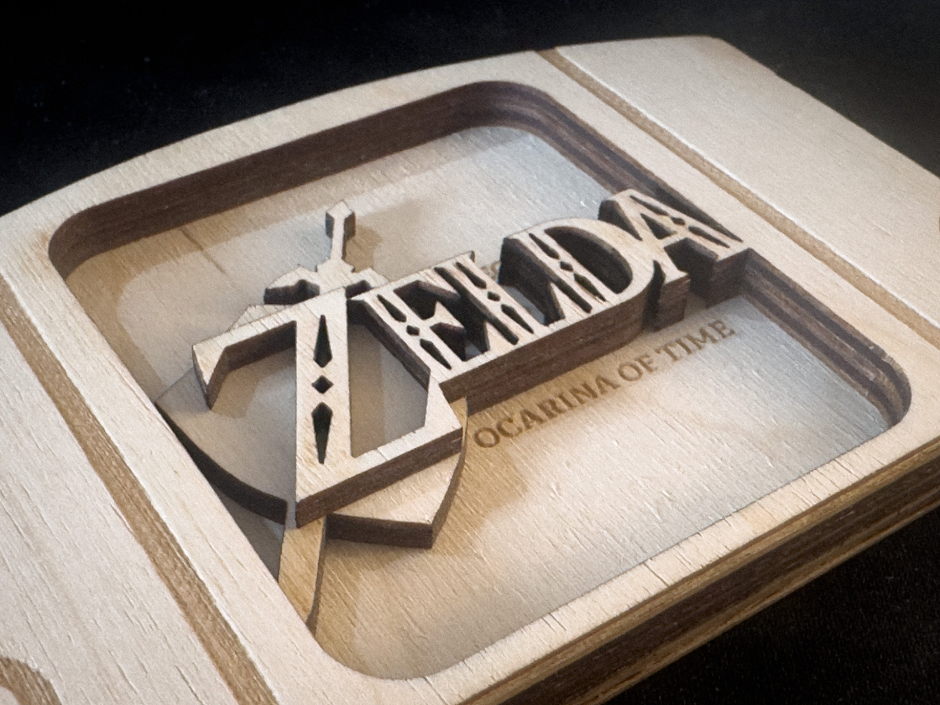 Legend of Zelda Ocarina of Time N64 Game Cartridge Diorama - Etsy