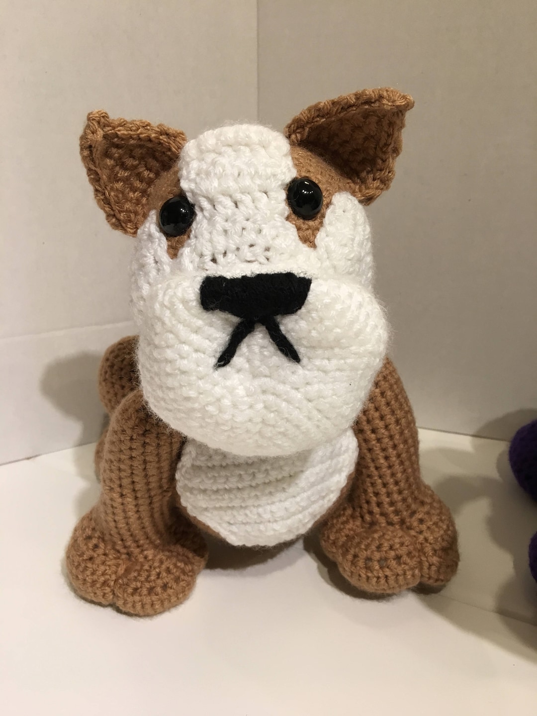 Bulldog Crochet Pattern, Pattern's, Crochet, Dog, Bulldog, Custom - Etsy
