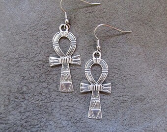 Ankh earrings | Etsy