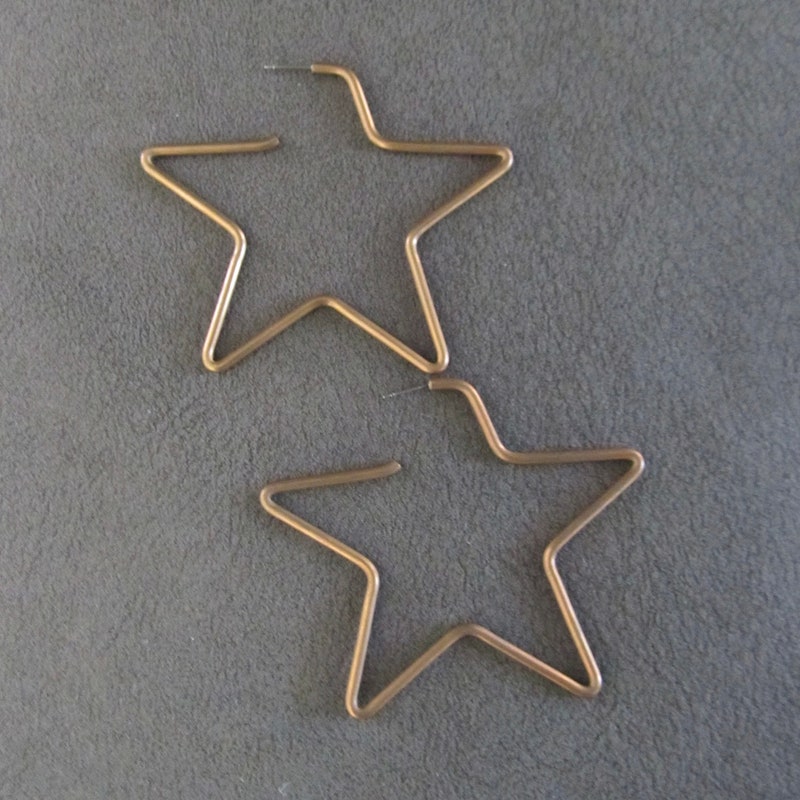 Star Earrings - Etsy