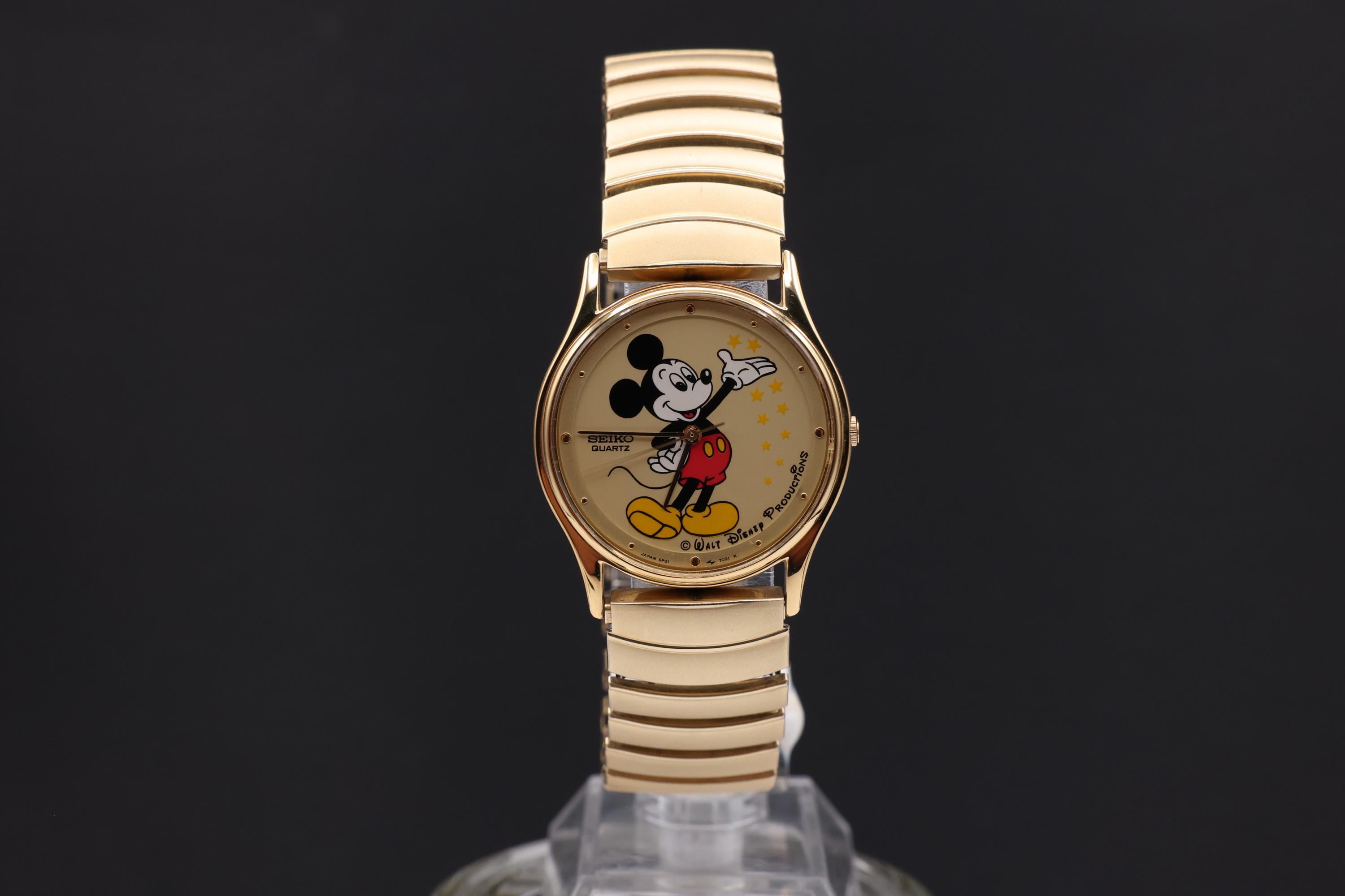Vintage Unisex Seiko Walt Disney Mickey Mouse Quartz Watch Vintage Unisex Seiko Walt Disney Mickey Mouse Quartz Watch