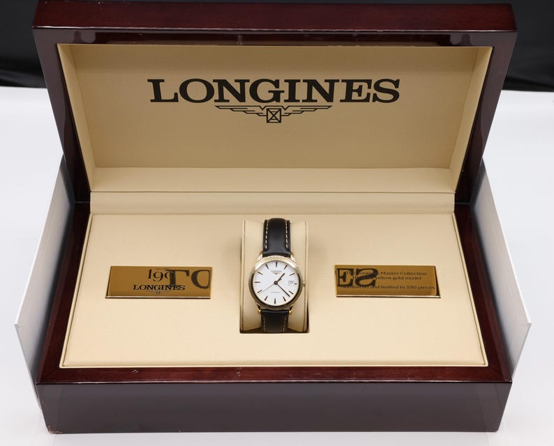 Authentic 18K Solid Gold Longines Flagship Automatic Watch - Etsy