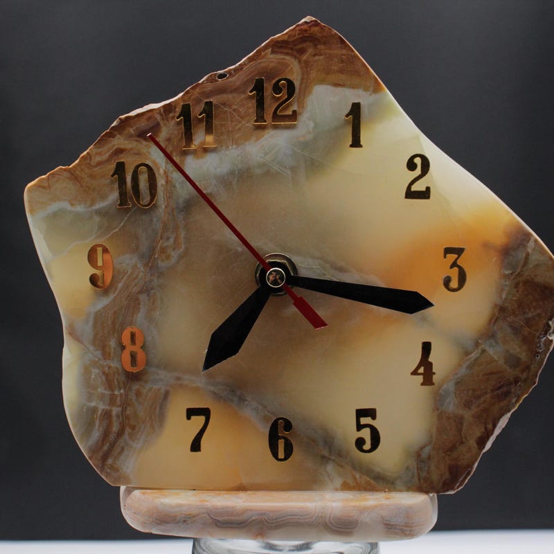 Stone Clocks - Etsy