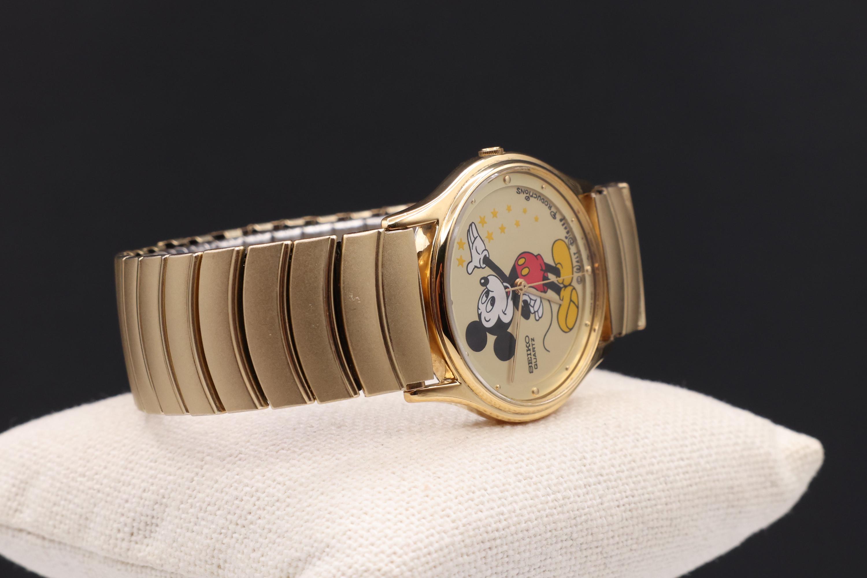 Vintage Unisex Seiko Walt Disney Mickey Mouse Quartz Watch Vintage Unisex Seiko Walt Disney Mickey Mouse Quartz Watch