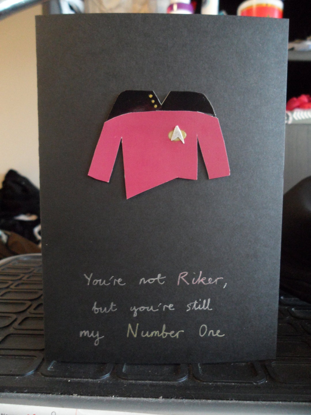 Star Trek Valentine's Greetings Card Riker Anniversary/love/birthday ...