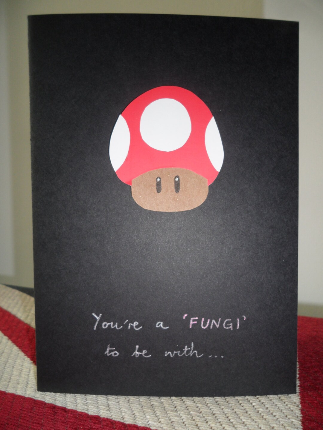 Mario Gamer Greetings Card Mario Mushroom Nintendo Mario Valentine ...