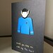 Star Trek Valentine's Card - Star Trek Greetings Card - Spock Vulcan ...