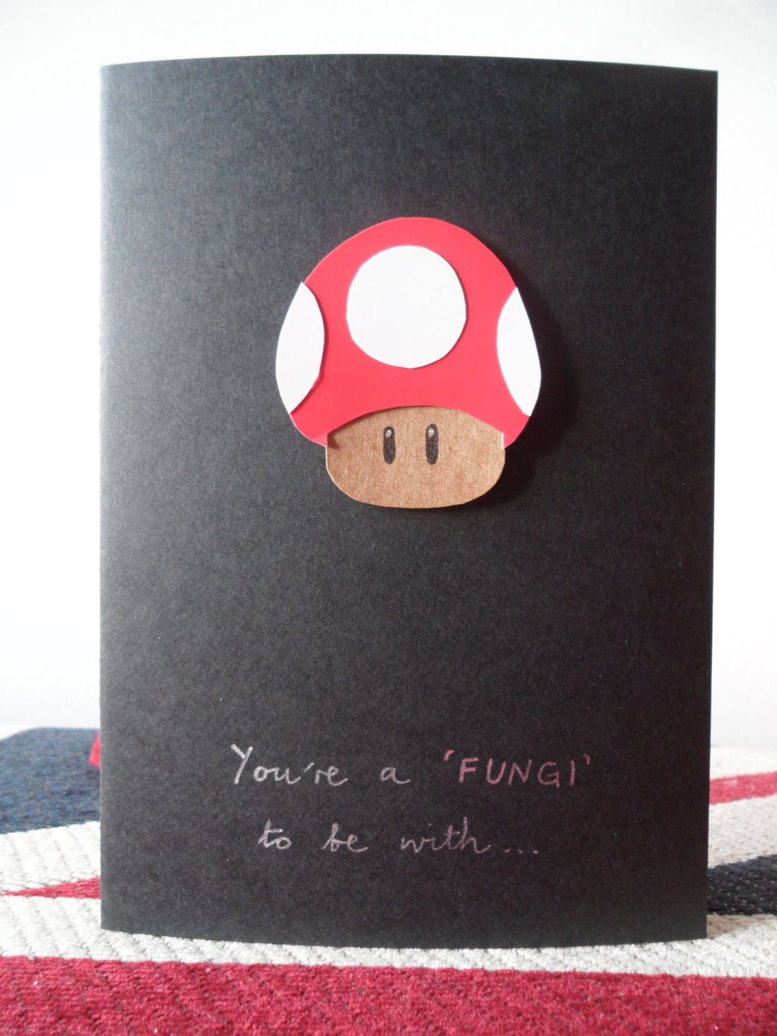 Mario Gamer Greetings Card Mario Mushroom Nintendo Mario Valentine ...