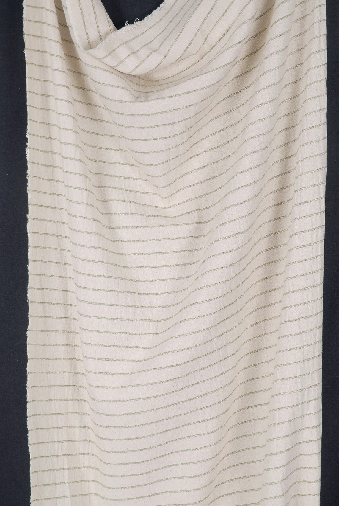 Unbleached 100% Cotton Fabric Off-white Cream Color Woven | Etsy