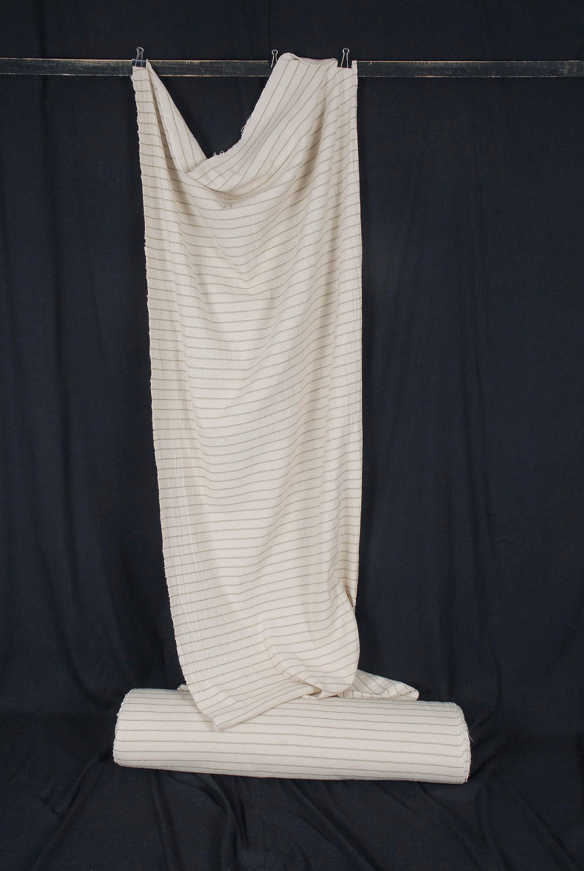 Unbleached 100% Cotton Fabric Off-white Cream Color Woven | Etsy