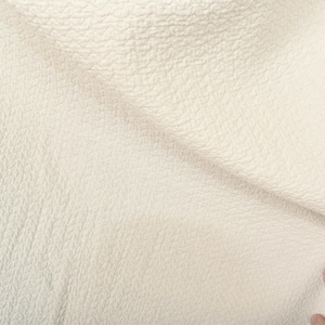 Neutral Unbleached Cream Textured Cotton, Big Texture, Quilted and ...