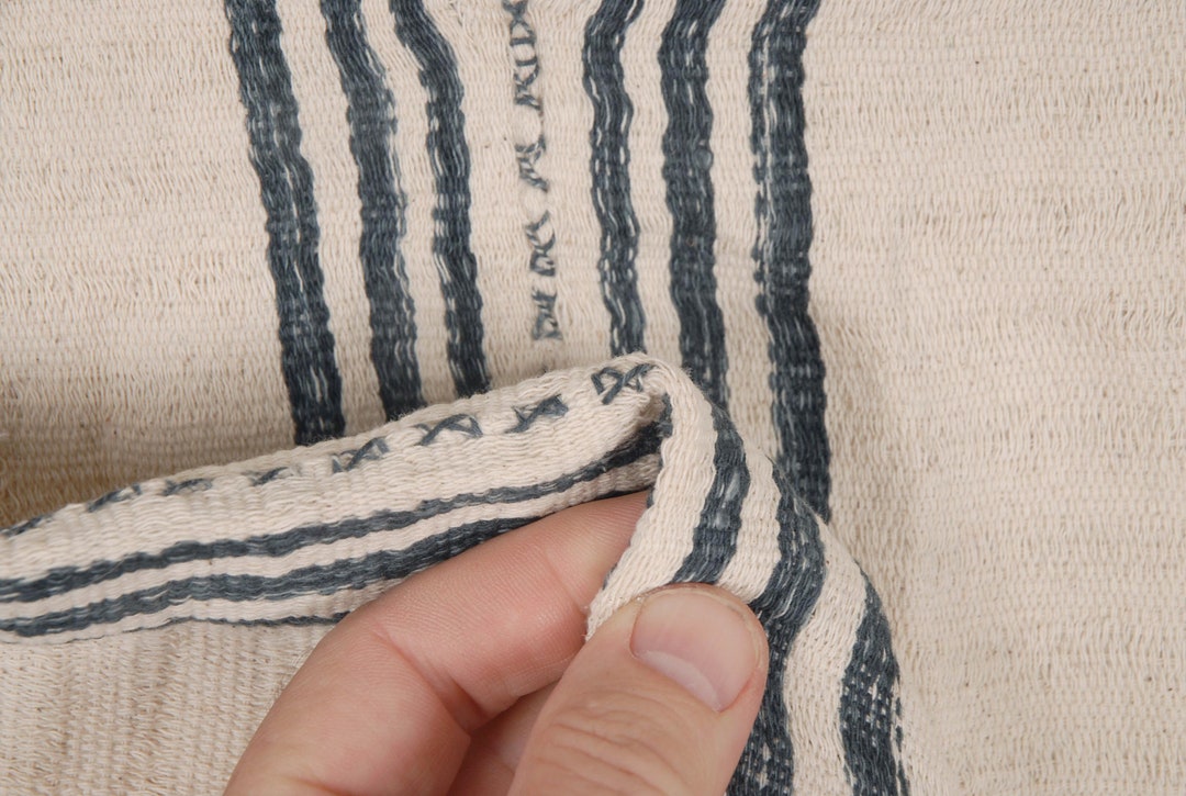 Hmong Fabric Ethnic Tribal Textile Hilltribe Thai Throw Natural Organic ...