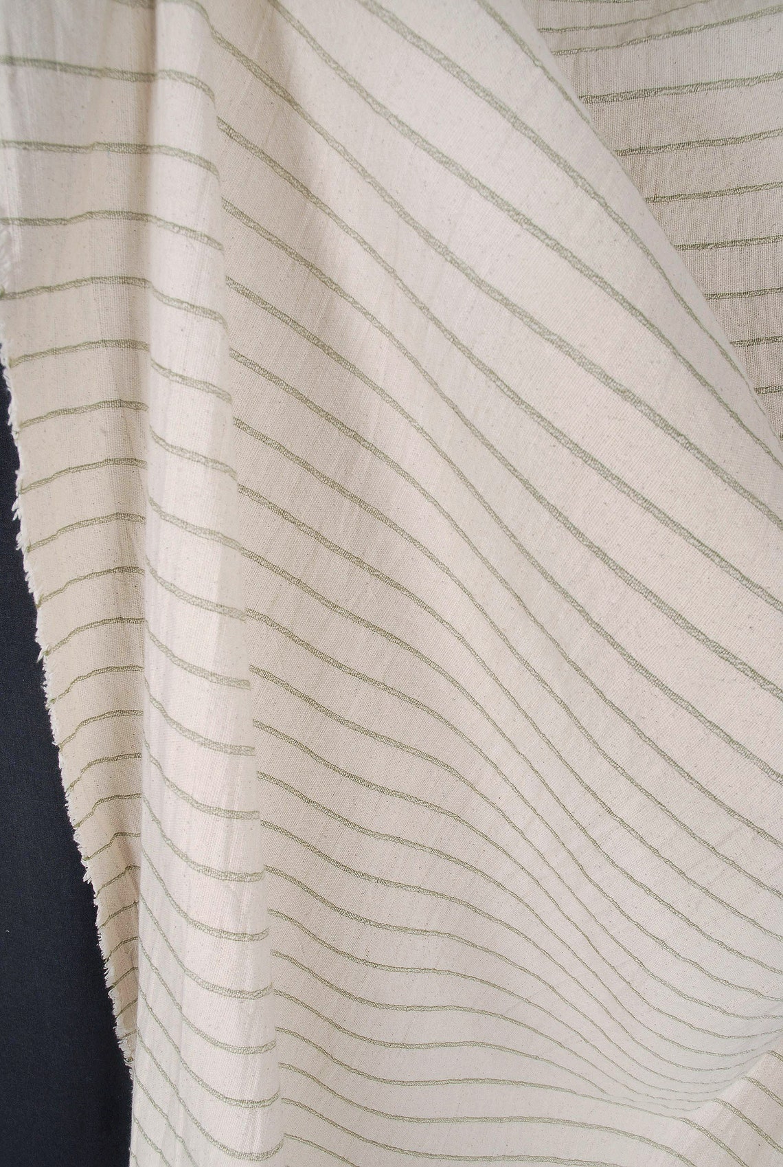 Unbleached 100% Cotton Fabric Off-white Cream Color Woven | Etsy