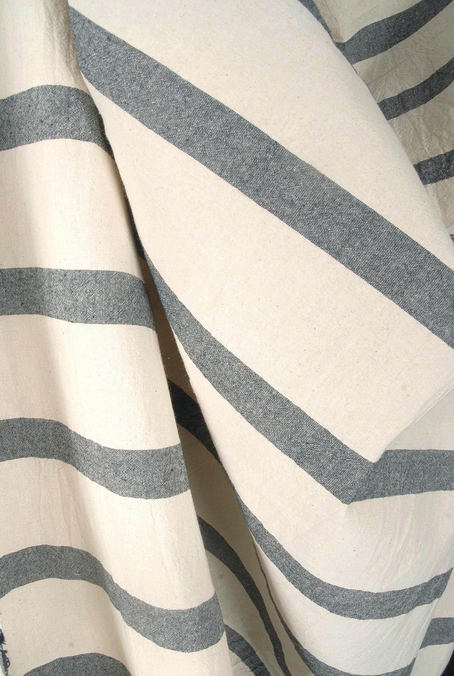 Unbleached 100% Cotton Fabric Off-white Cream Color With - Etsy