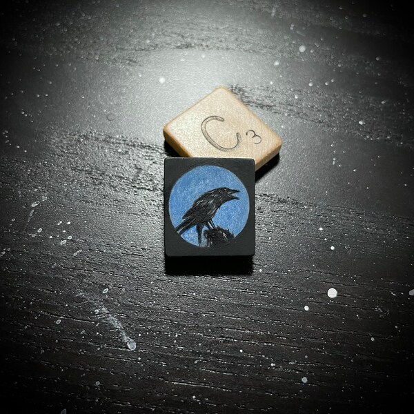 Miniature Crow - Etsy