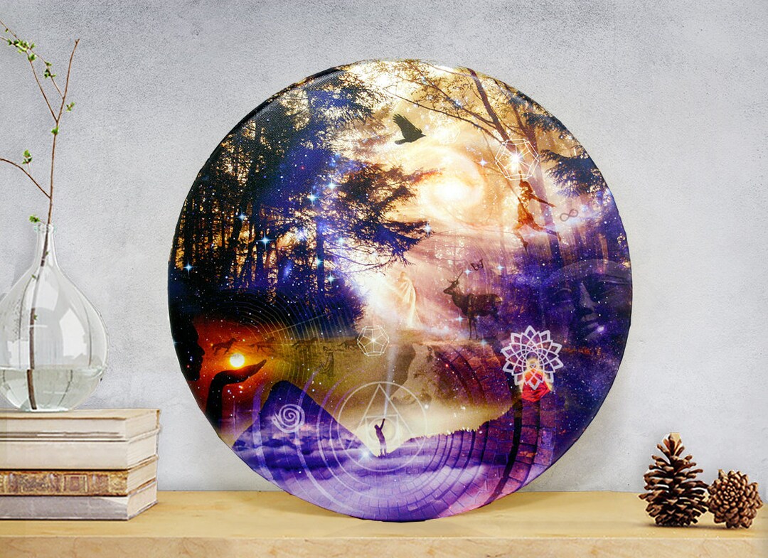 Aether Element 2 13.75 X 13.75 Collage Art Print - Etsy