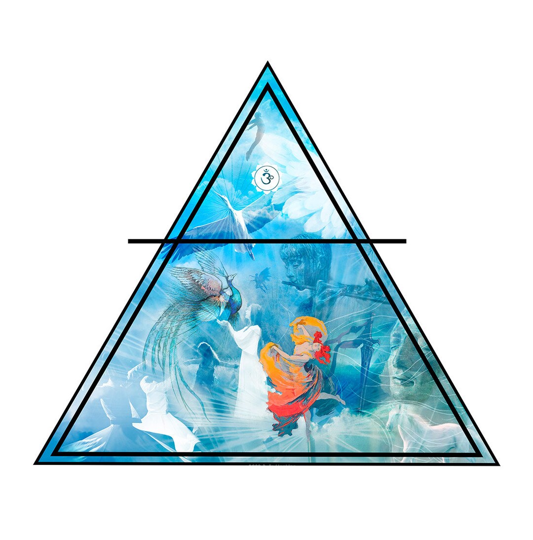 Air Element 2 12 X 12 Collage Art Print Ecstatic - Etsy