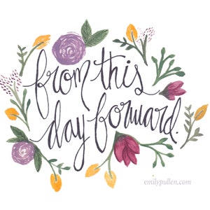 From This Day Forward - Etsy