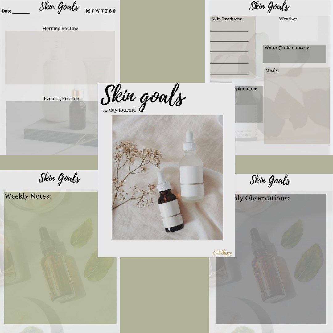 Printable Skin Care Journal - Etsy