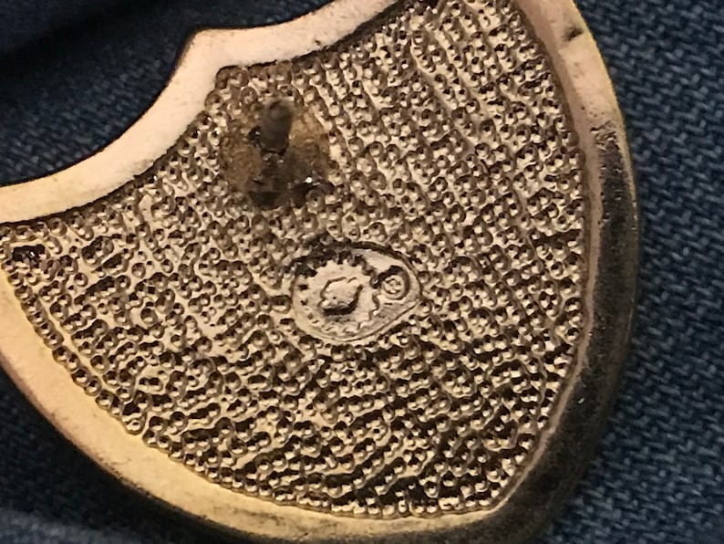 Gold Harley Davidson Red Shield Lapel / Hat Pin | Etsy