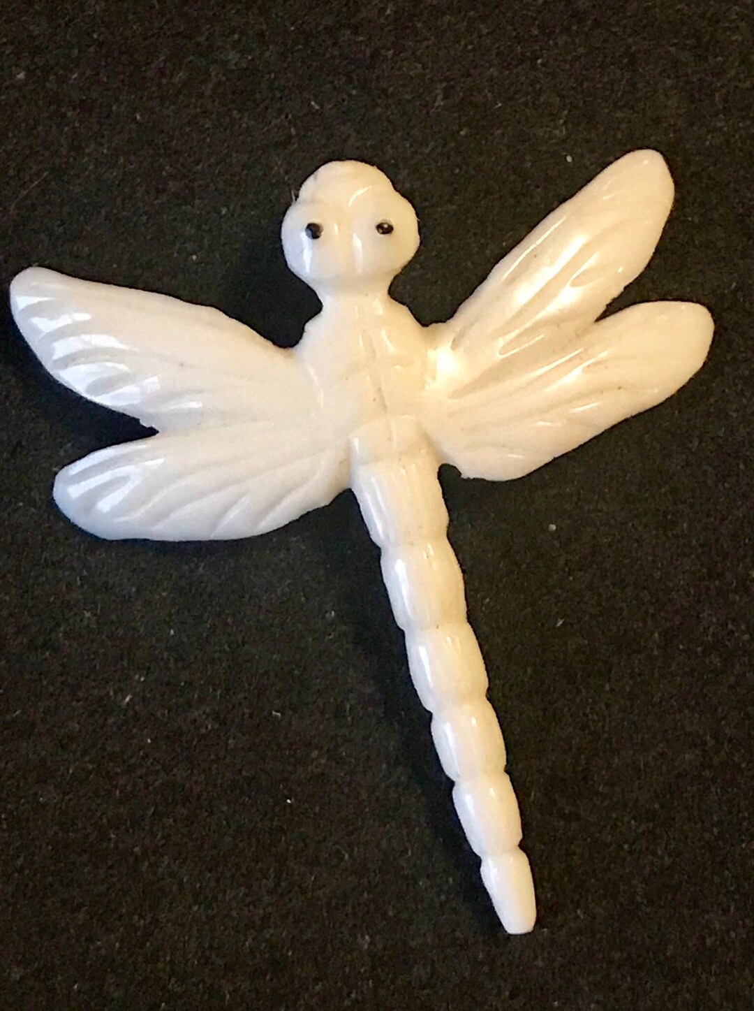 Carved Bone Dragonfly - Etsy