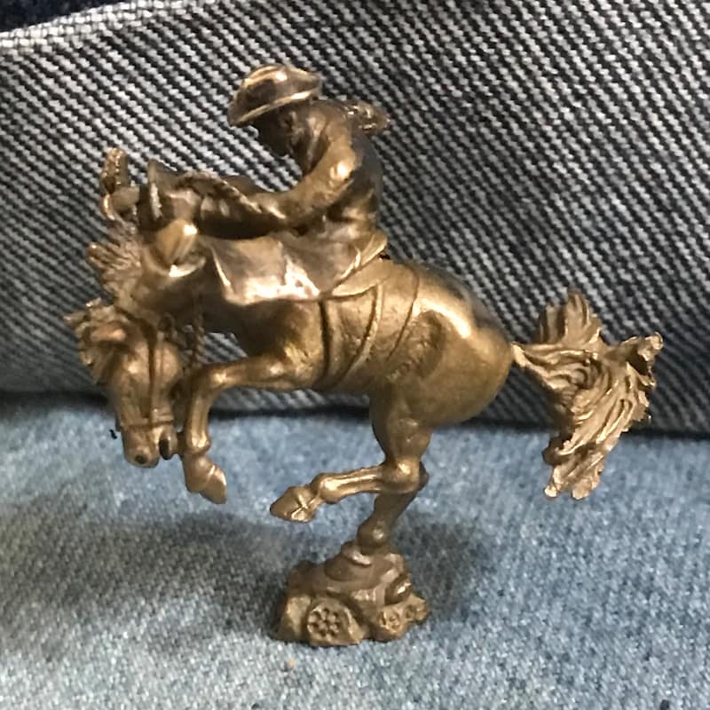 Cowboy Statues Bronze - Etsy