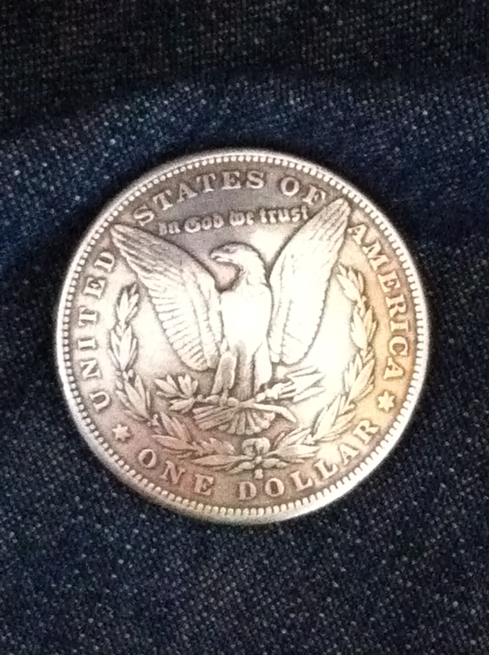 2-1881 Silver Morgan Dollar Conchos cast coin Heads Craft Supplies ...