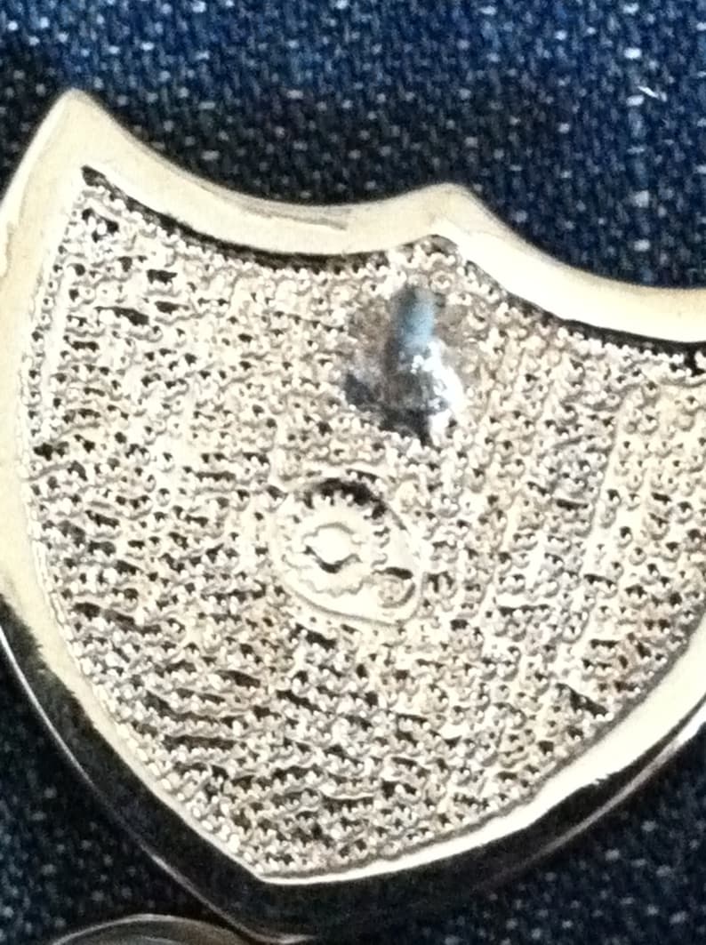 Silver Harley Davidson Red Shield Lapel / Hat Pin - Etsy