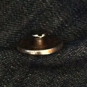 3 - Silver Buffalo Nickel Concho - Tails (cast Coin) - Etsy