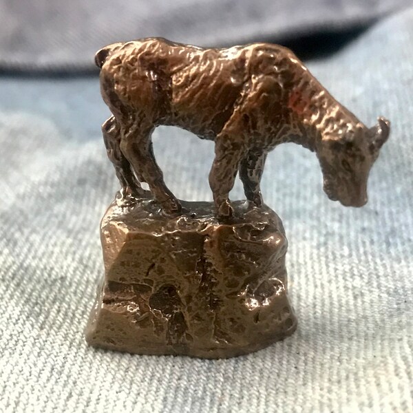 Mountain Goat Statue - Etsy