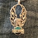 Harley Davidson Flaming Bar/ Shield Pendant Necklace - Etsy