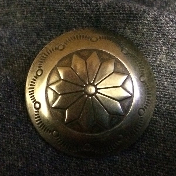 Silver Conchos - Etsy