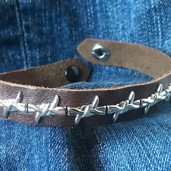 Barbed Wire Bracelet - Etsy