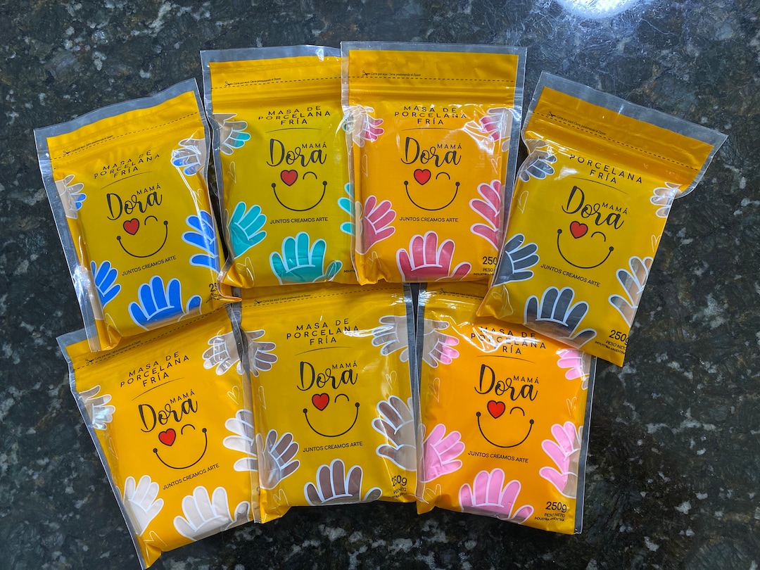 Cold Porcelain Mama Dora Traditional With Color, Professional Air Dry ...